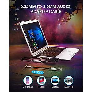 TTSTAR ISAIBELL Wireless Guitar System Instrument System Electric Guitar Transmitter Receiver Rechargeable Bass Accessories Digital Display Stereo Jack Audio Cable Adapter 15Set Frequency