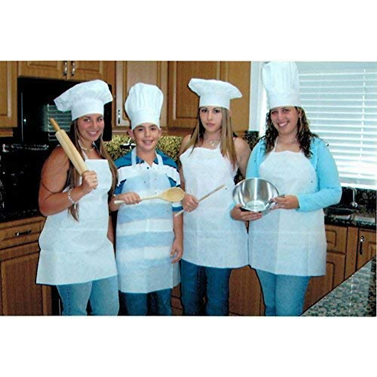 Chef Hat, 4 pack, Disposable