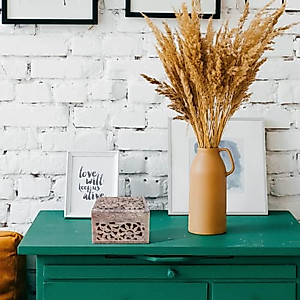 Hashcart Hand-Carved Jewelry Storage Box - Decorative Trinket Box - Birthday, Anniversary, Housewarming, Gifts for Women | Ring Box |