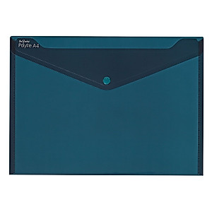 Snopake A4 Fusion Polyfile Popper Wallet – Fusion Assorted [Pack of 5] Ref: 15643