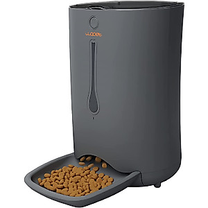 WOPET Automatic Dog Feeder,7L Pet Food Dispenser for Cats and Dogs,Automatic Cat Feeders with Protion Control,Voice Recorder&Programmable Timer for up to 5 Meals Per Day