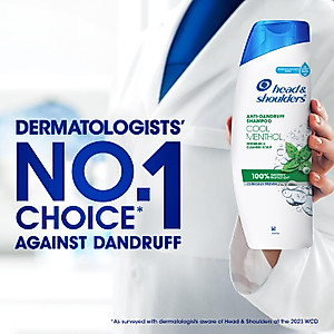 Head &amp; Shoulders Anti Dandruff Cool Menthol Shampoo, 340ml