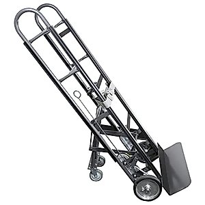 USCC Appliance Truck - Steel Hand Truck - Heavy Duty 1,000-1,200 Pound Capacity - Appliance Hand Dolly with Single Auto Recoil System - Heavy Duty Hand Truck - Appliance Dolly with Kickback Wheels