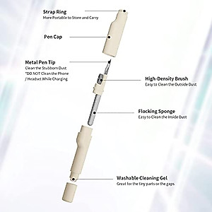 Wireless Sleep Earphones for Side Sleeper & Sports with Earbuds Cleaning Pen