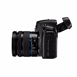 Samsung NX30 20.3MP CMOS Smart WiFi & NFC Mirrorless Digital Camera with 18-55mm Lens and 3" AMOLED Touch Screen and EVF (Black)