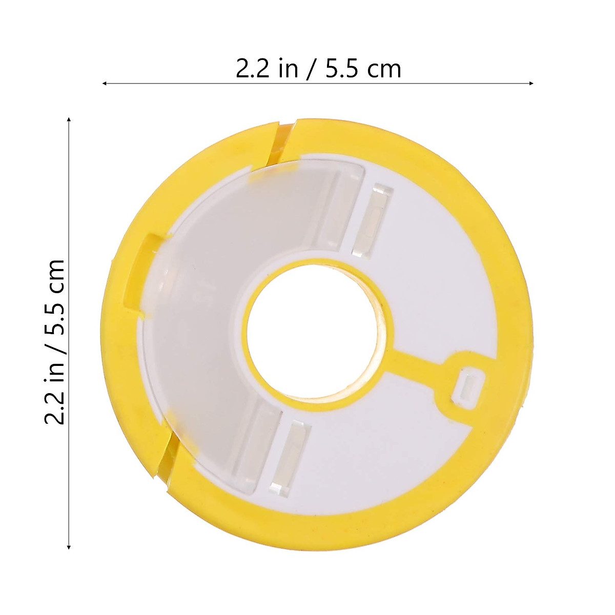 BESPORTBLE Fishing Line Bobbins Line Spool Box Fishing Line Storage Holder Fishing Snell Leader Rigs Foam Spool for Fly Fishing Tippet Holder Line Organizer Storage Accessories