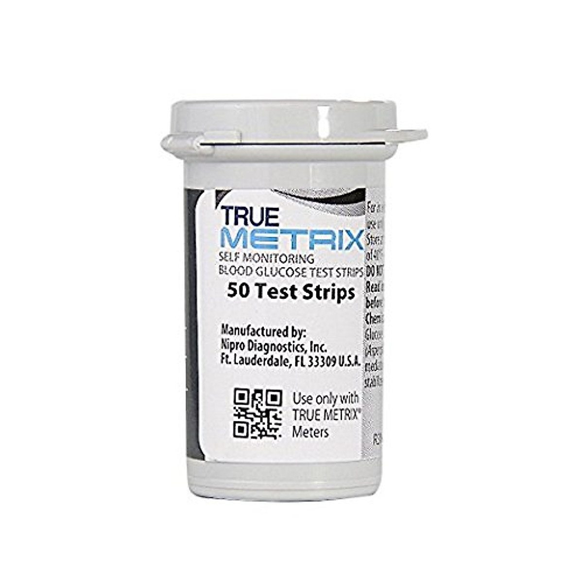 True Metrix Blood Glucose Test Strips Box of 100 Count with Meter