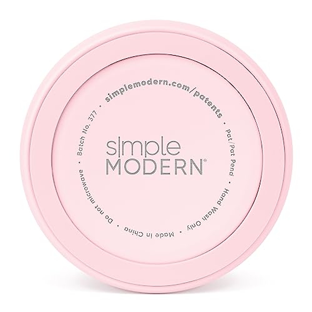 Simple Modern Stainless Steel Pet Water Bowl for Dogs & Cats | Reusable Insulated Stainless Steel Food Bowls for Dog Cat | No Tip No Slip BPA Free | Bentley Collection | Medium (32oz) | Blush