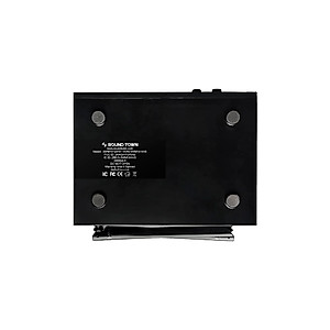 Sound Town SWM10-U2HH Professional Dual-Channel UHF Wireless Microphone System with 2 Handheld Mics, for Church, Business Meeting, Outdoor Wedding and Karaoke