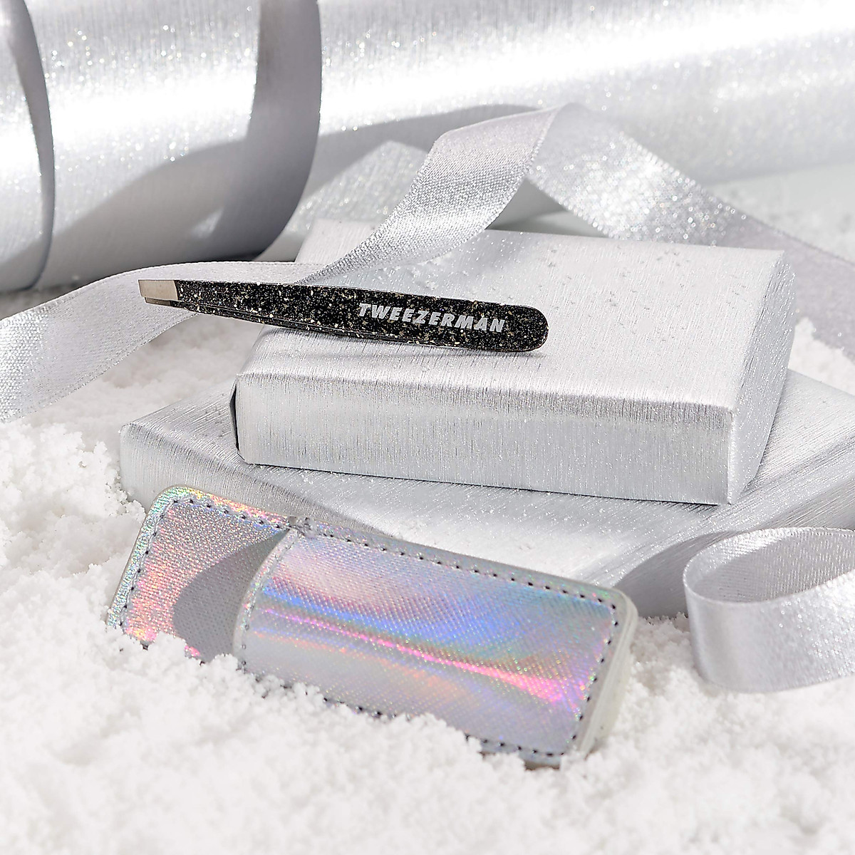 Tweezerman 40th Anniversary Mini Slant With Case