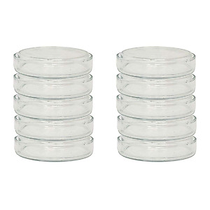 90mm Glass Petri Dish with Cover, Borosilicate Glass, Karter Scientific (Pack of 10)