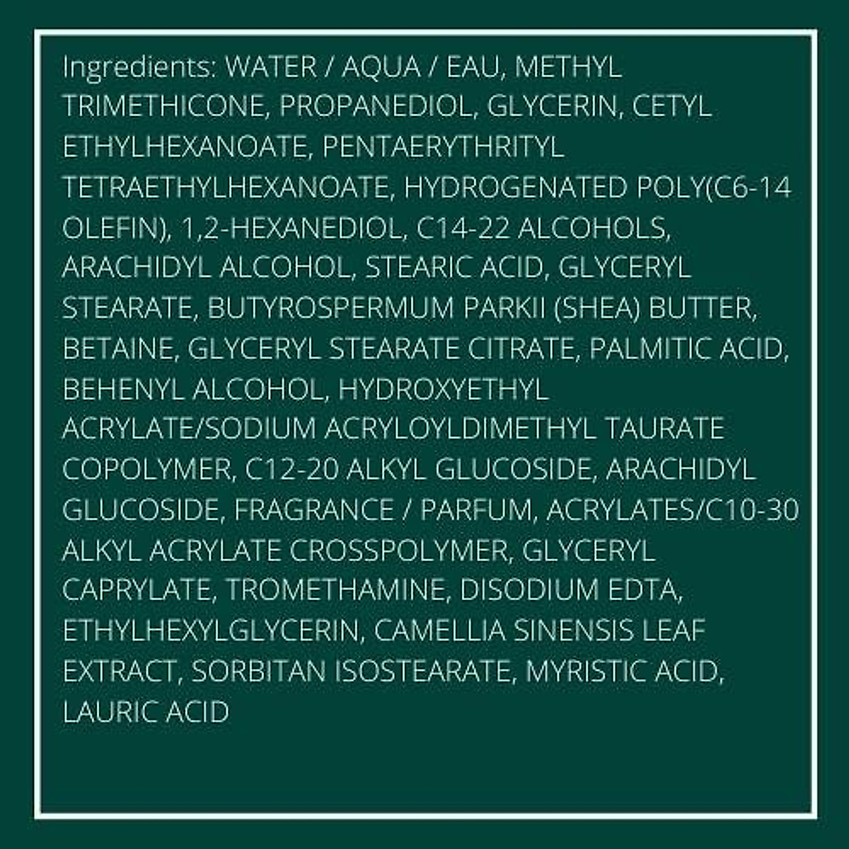 innisfree Green Tea Moisture Balancing Cream Hydrating Face Moisturizer, 2 Pound (Pack of 1)