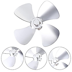 Universal Aluminium Alloy Fan Blades: Metal Leaves Fan Blade Household Standing Fan Table Fanner Replacement Part General Accessories