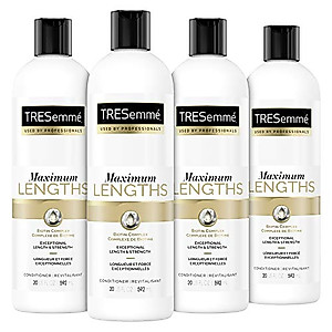 TRESemmé Conditioner for Split Ends and Dry Hair Max Lengths with Biotin Seals Split Ends, 20 Fl Oz (Pack of 2)