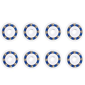 AMI PARTS Wheel Ball Bearings 9-100-1108 Replacement Part Compatible with Pressure Pool Cleaners 360 380 and 3900 Sport (8 Pack)