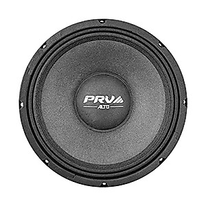 PRV AUDIO 10MR650A 10 Inch Midrange Speaker, 8 Ohm, 650 Watts, 97.5 db, 2.5 in Voice Coil Alto Series PRO Audio Mid Range Loudspeaker (Single)