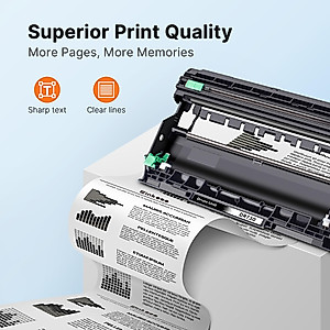 E-Z Ink (TM Compatible DR730 Drum Unit (Not Toner) Replacement for Brother DR 730 Compatible with HL-L2350DW HL-L2395DW HL-L2370DW HL-L2370DWXL MFC-L2750DW MFC-L2710DW DCP-L2550DW Printer (2 Drum)
