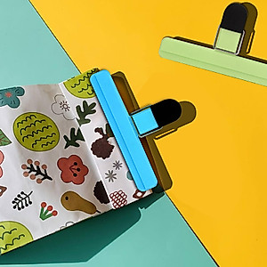 Beatcreat 9 Pack Chip Bag Clip,Food Bag clip,Food Bag Clips Sealing Clips,Snack Clips,Sclips,Chip clip,Kitchen Clips,Food storage,organization storage