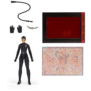 DC Comics BATMAN , 10cm Selina Kyle Action Figure with 3 Accessories and Mystery Card, The Movie Collectible Kids Toys for Boys and Girls Ages 3 and up
