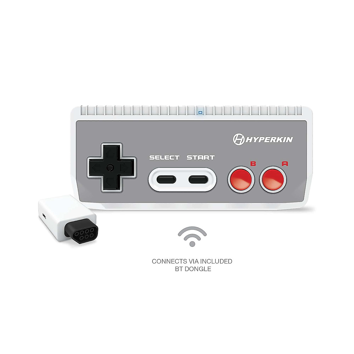 Hyperkin "Cadet" Premium BT Controller for NES/ PC/ Mac/ Android (Includes Wireless Adapter)