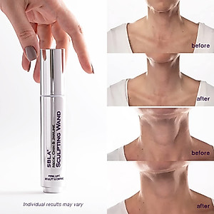 SBLA Beauty Neck, Chin & Jawline Sculpting Wand, Advanced Anti-Aging Serum For Smoothing, Tightening, Firming & Lifting Neck Skin, Instant Sculpting Wand, 0.7 Fl Oz / 20mL (104 doses)