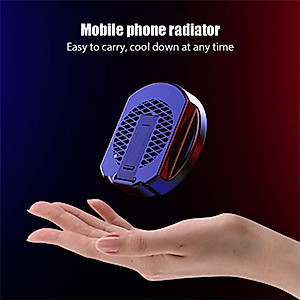 JYXDKD Universal Mobile Phone Radiator Gaming Phone Cooler Adjustable Portable Holder Heat Sink