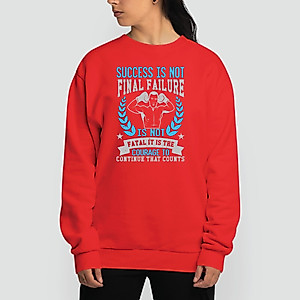 Martial Arts Gift For Courage Perseverance Lovers Navy Black Muticolor Unisex Sweatshirt