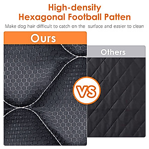 Trunk Cargo Liner for Dogs - Waterproof, Non-Slip Pet Car SUV Seat Cover with Bumper Flap Protector Washable Dog Accessories for SUV Trunk Sedans Vans, Universal Fit (90" L x 55" W)