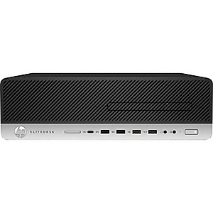 HP ELITEDESK 800-G3 Business PC SFF/180W Intel:I7-6700/CI7-3.40G 16GB/1-DIMM 500GB/7200RPM GBE INTEL-HD530/IGP W10P-64 3YR (Renewed)