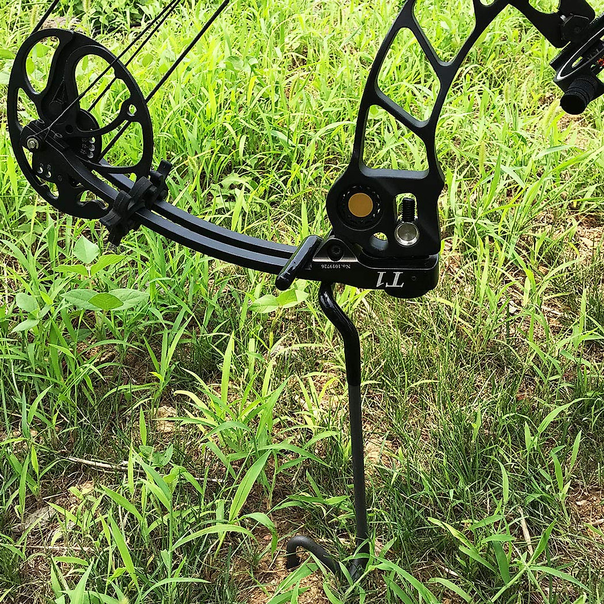 Highwild Ground Stake Bow Holder, Rubber Coated