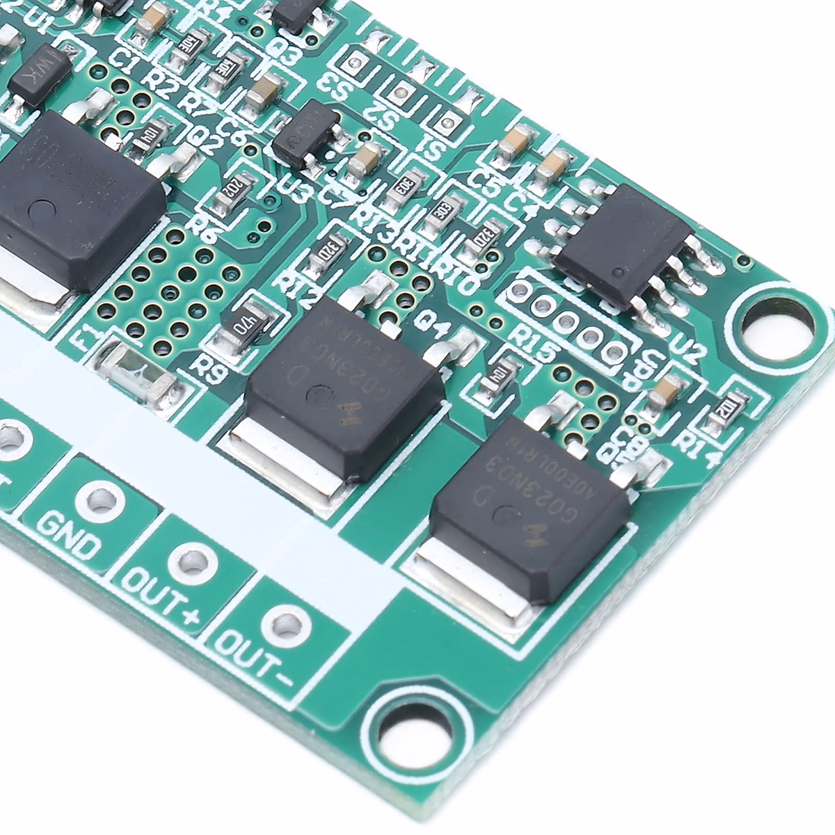 Hyuduo Solar Lamp Controller,10A 3.7V/7.4V/11.1V Solar Light Circuit Board Warning Flashing Adjustable Solar Lamp Controller Module Accessories 3.2V-18V,for Home Courtyard Garage Fence Deck,LED chip