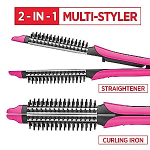 Revlon 2-in-1 Multi-Styler Flat Iron and Curling Wand