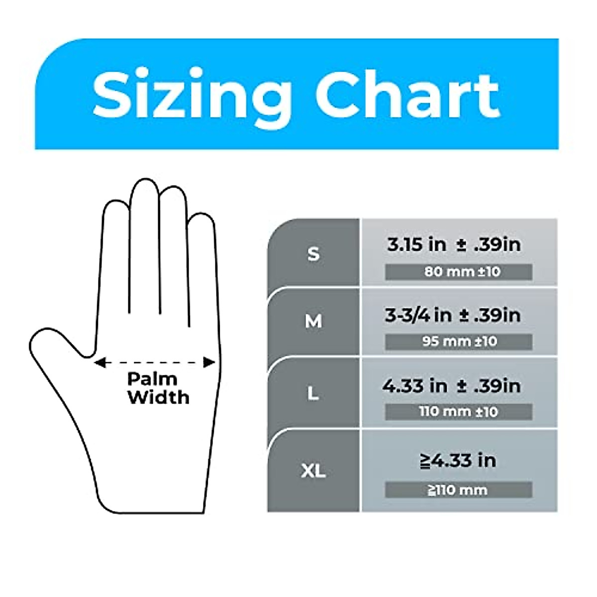 Safe Health Clear Vinyl Exam Gloves,S M L XL,100-Count 3 Mil Medical-Disposable Powder-Free Latex-Free Nursing-Office-Law Enforcement,Clear Large (L) Box of 100,FIY1043G