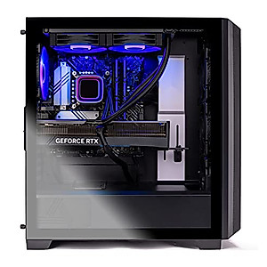 Skytech Gaming Siege Gaming PC Desktop – Intel Core i7 12700F 2.1 GHz, NVIDIA RTX 4070 Ti, 1TB NVME SSD, 16GB DDR4 RAM 3200, 850W Gold PSU, 240mm AIO, 11AC Wi-Fi, Windows 11 Home 64-bit