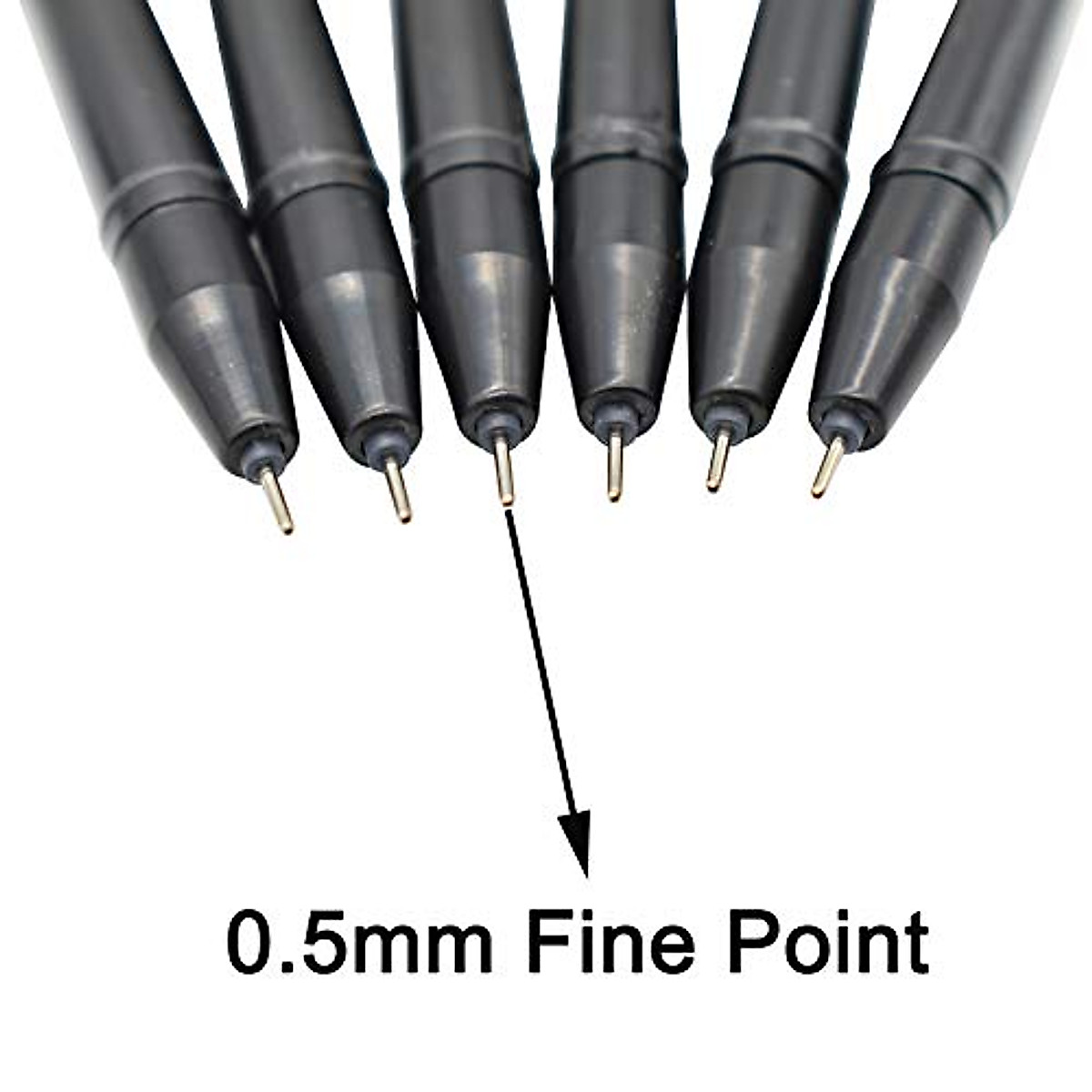 Maydahui 12PCS Multicolor Planet Rollerball Pen Black Gel Ink Outer Space Theme Star Pens Design for Girls Astronomer Astrophile