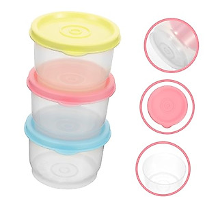 ORFOFE Baby-Food-Storage-Containers 150ml Baby Food Storage Dishwasher Safe Mini Containers