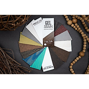 Dixie Belle Voodoo Gel Stain | Au Naturel | Natural Grain Water-Based Stain for Wood Projects | Made in The USA | Wood Grain Enhancer | 8 Fl Oz