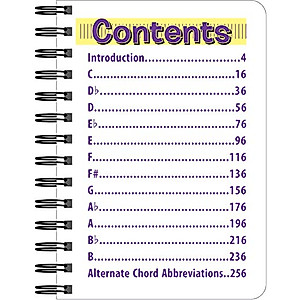 Piano Chord Book: 480 Essential Chords