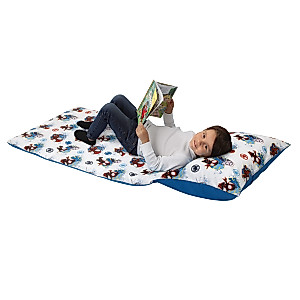 Marvel Spidey and his Amazing Friends Spidey Team Red, White, and Blue Deluxe Easy Fold Toddler Nap Mat