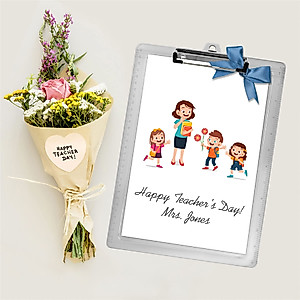 Acrimet 3 Pack Clipboard Letter Size A4 (13 3/8” x 9 7/16”) Low Profile Clip & Side Rulers, Durable Plastic for Office, School, Home Use - Clear Crystal Color