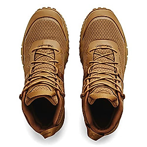 Under Armour Men's Micro G Valsetz Mid Hiking Boot, Coyote (200)/Coyote, 10.5