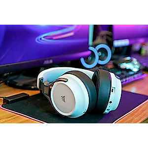 WC Upgraded Replacement Earpads for Corsair Virtuoso Gaming Headset Made by Wicked Cushions | Improved Durability, Thickness, Softer Leather, and Sound Isolation | Black