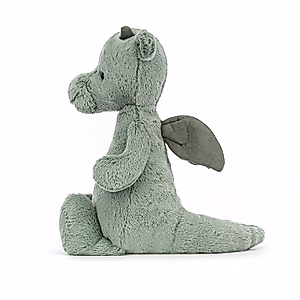 Jellycat Bashful Dragon Stuffed Animal, Medium 12 inches | Mythical Plush Toy | Classic Children's Gift