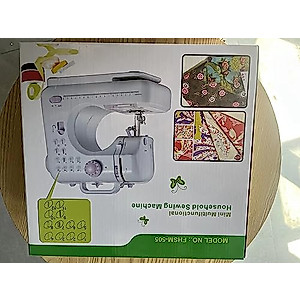 12 Stitch Multi-Function Sewing Machine, Household Sewing Machine, Electric Sewing Machine, Portable Sewing Machine,Double-line Two-speed Reverse Stitch