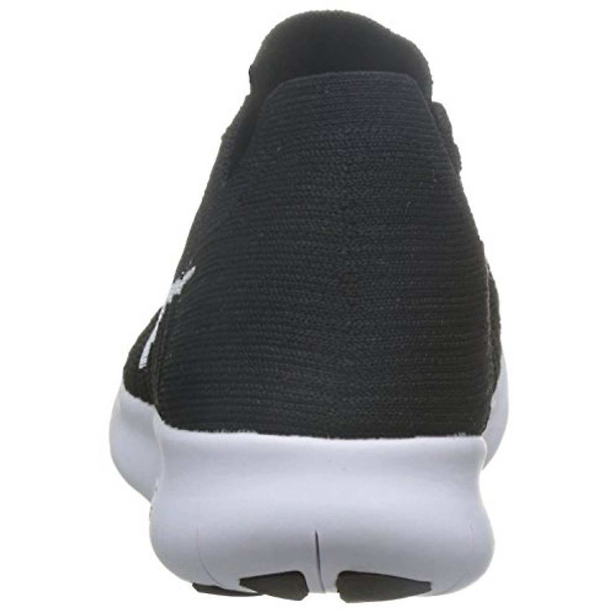 Nike Women's Free Running Motion Flyknit Shoes, Black/White - 9.5 B(M) US