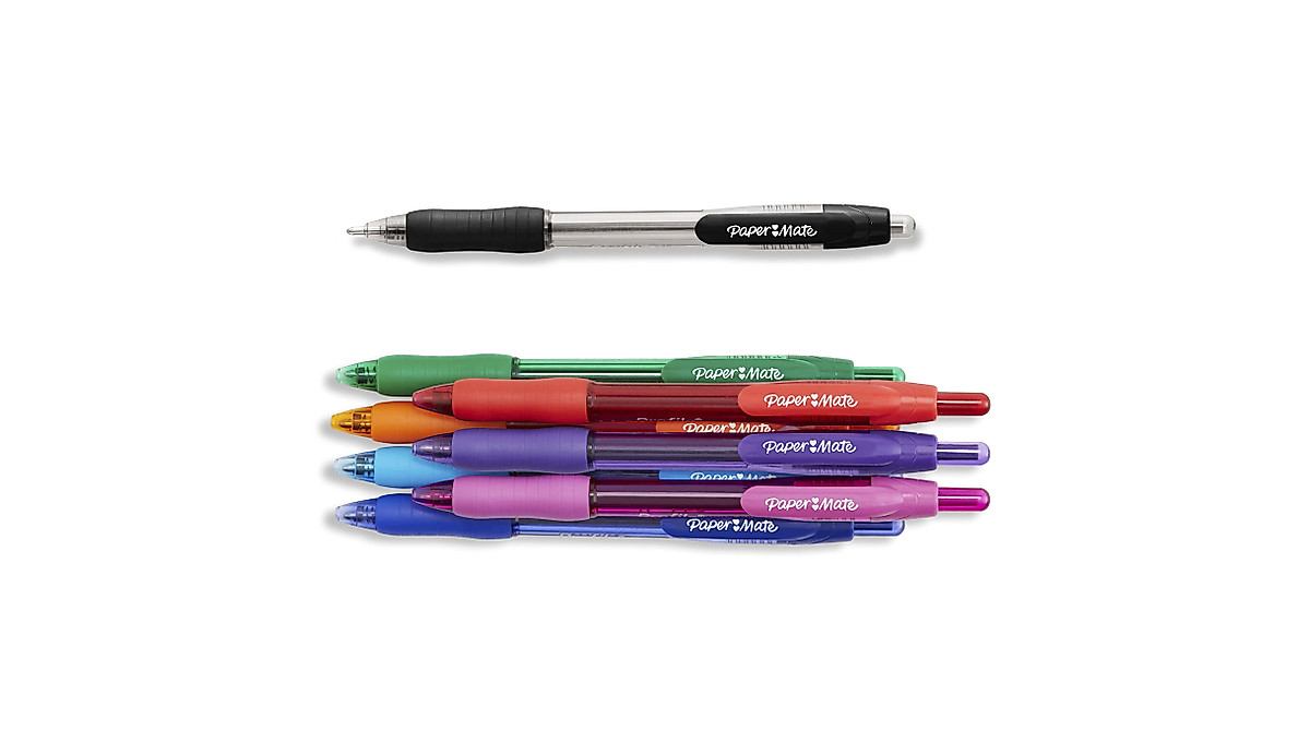Paper Mate Profile Ballpoint Pens - Bold 1.4mm, Assorted Colors