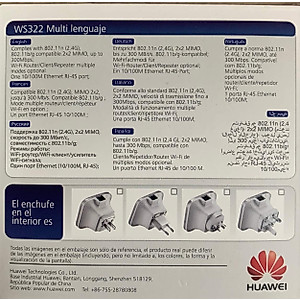 Huawei WS322 Wi-Fi Range Extender with US Plug