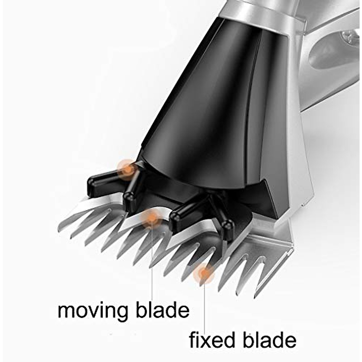 FUYUAN Sheep Shears Blades Straight Replacement 13-Tooth Electric Sheep Scissors, Universal Replacement Blades