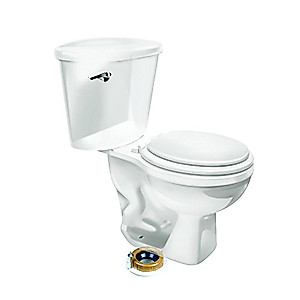 Fluidmaster 7513 Extra Thick Wax Toilet Bowl Gasket with Flange, for 3-Inch and 4-Inch Waste Lines