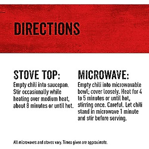 HORMEL Chili Hot No Beans, No Artificial Ingredients, 15 Oz